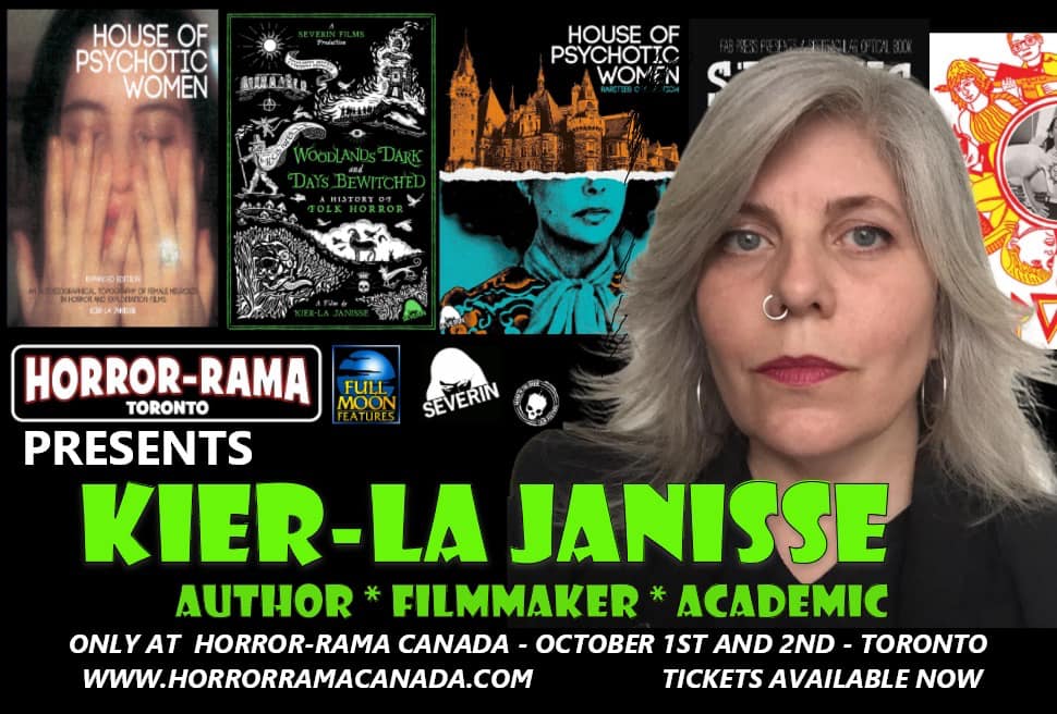 KIER-LA JANISSE AT HORROR-RAMA, TORONTO – Kier-La Janisse
